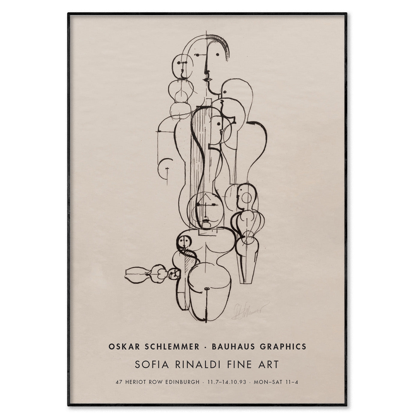 Oskar Schlemmer Prints And Exhibition Posters | Art Poster Archive ...