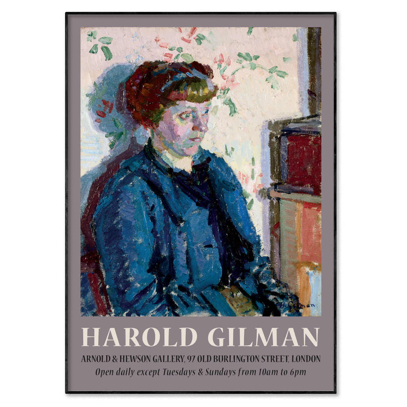 Harold Gilman Prints and Exhibition Posters by Art Poster Archive ...