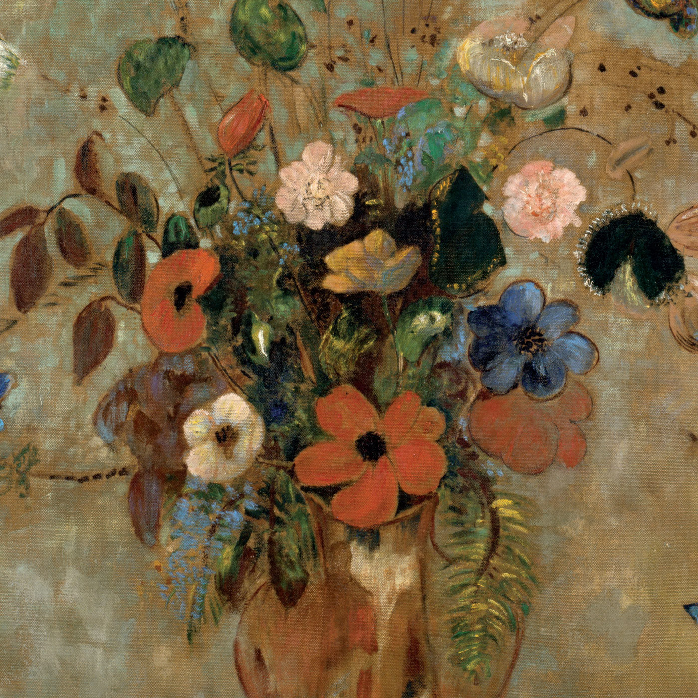 Odilon Redon 1950s Exhibition Poster – Vintage Symbolist Art Print ...