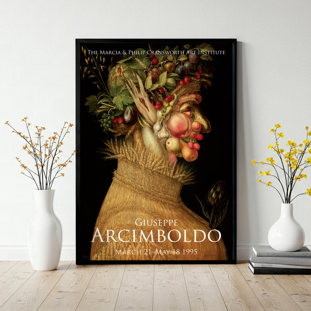 Giuseppe Arcimboldo Fruit & Vegetable Portrait | Exhibition Poster ...