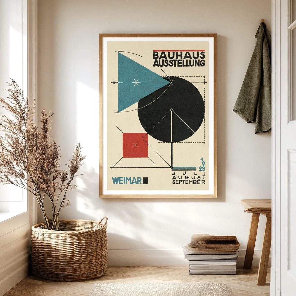 Herbert Bayer Bauhaus Exhibition Poster 1923 | Art Poster Archive ...