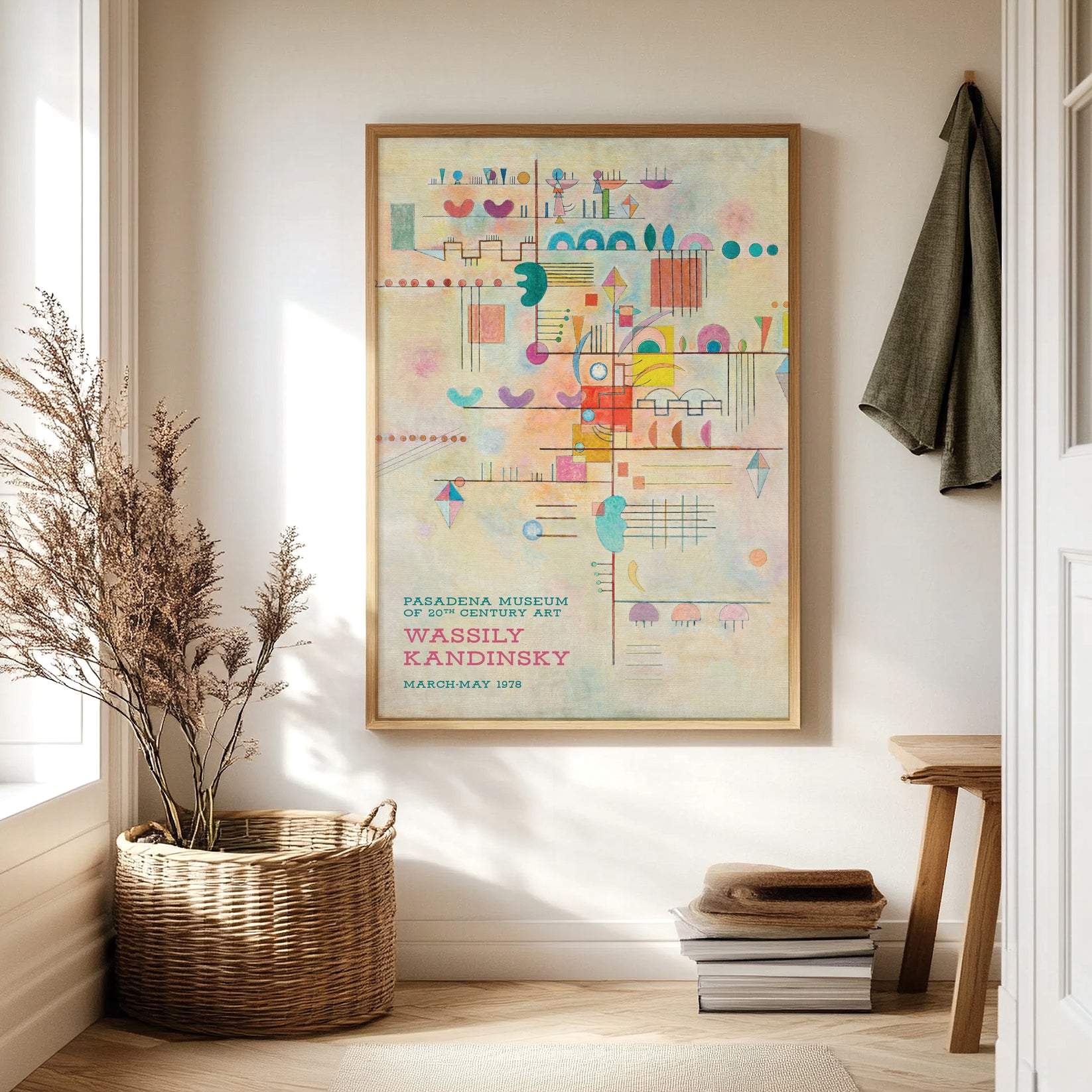 Wassily Kandinsky 1970s Exhibition Poster | Vintage Art & Design ...