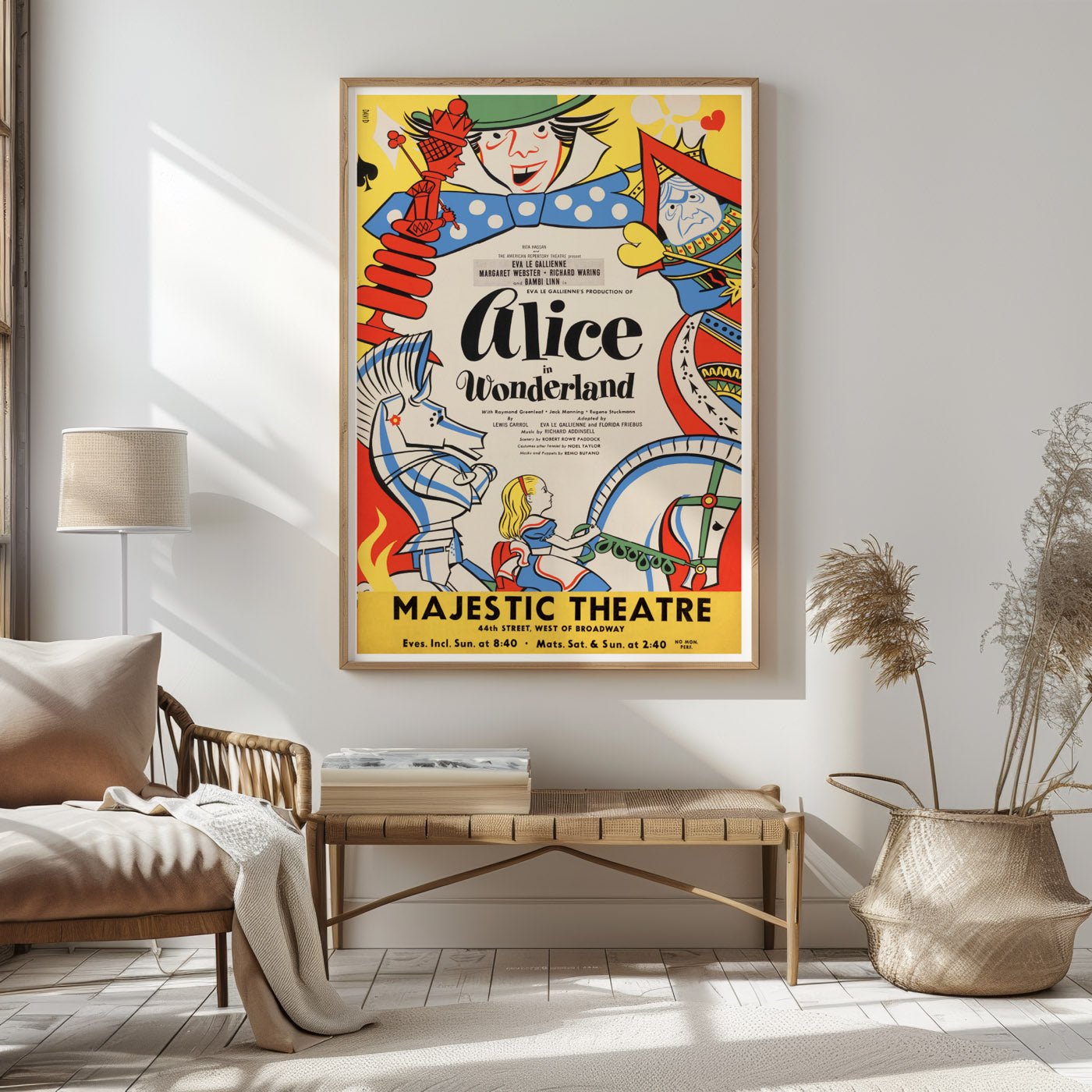 Alice In Wonderland 1947 Theatre Poster | Art Poster Archive ...