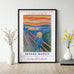 Edvard Munch 'The Scream' Drawing Exhibition Poster | Art Poster ...