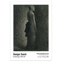 Georges Seurat Drawing Exhibition Poster | Art Poster Archive ...