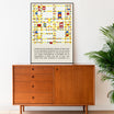 Piet Mondrian 'Broadway Boogie-Woogie' Exhibition Poster | Art Poster ...