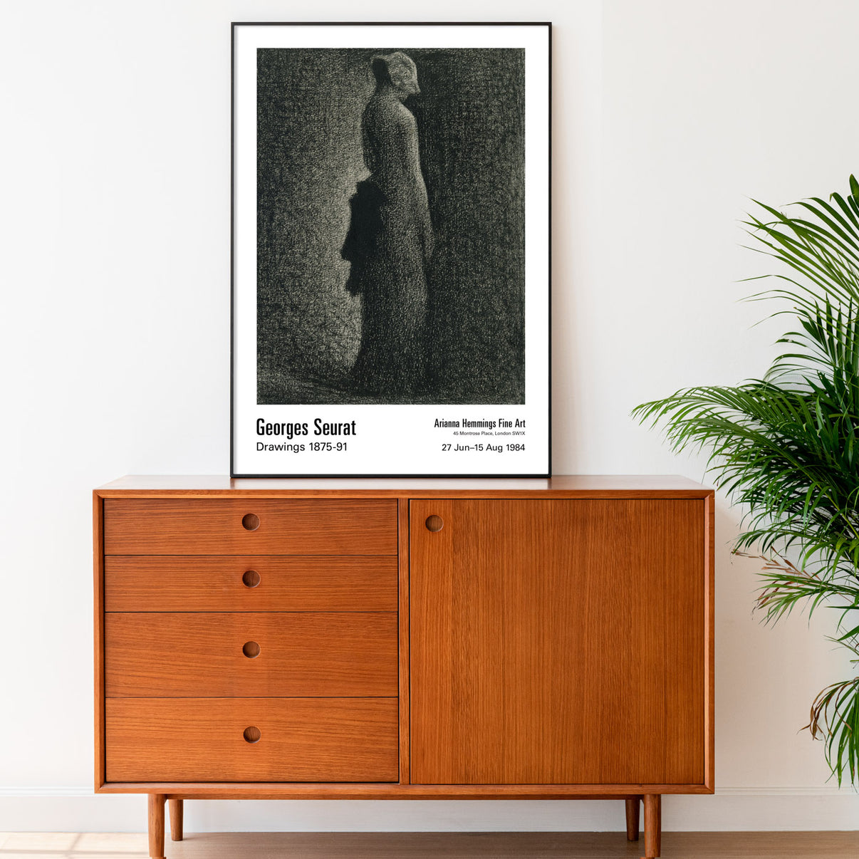 Georges Seurat Drawing Exhibition Poster | Art Poster Archive ...
