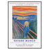 Edvard Munch 'The Scream' Drawing Exhibition Poster | Art Poster ...